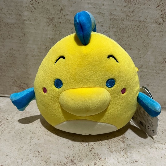 Squishmallows | Toys | Flounder Little Mermaid Squishmallow Nwt | Poshmark